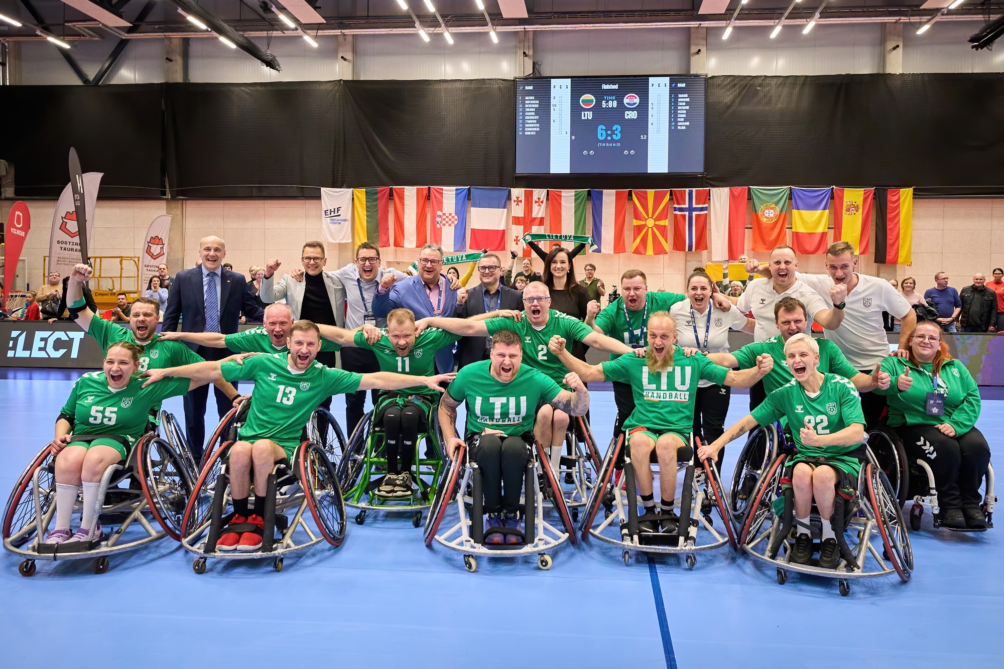 Wheelchair handball: Portugal win EURO gold