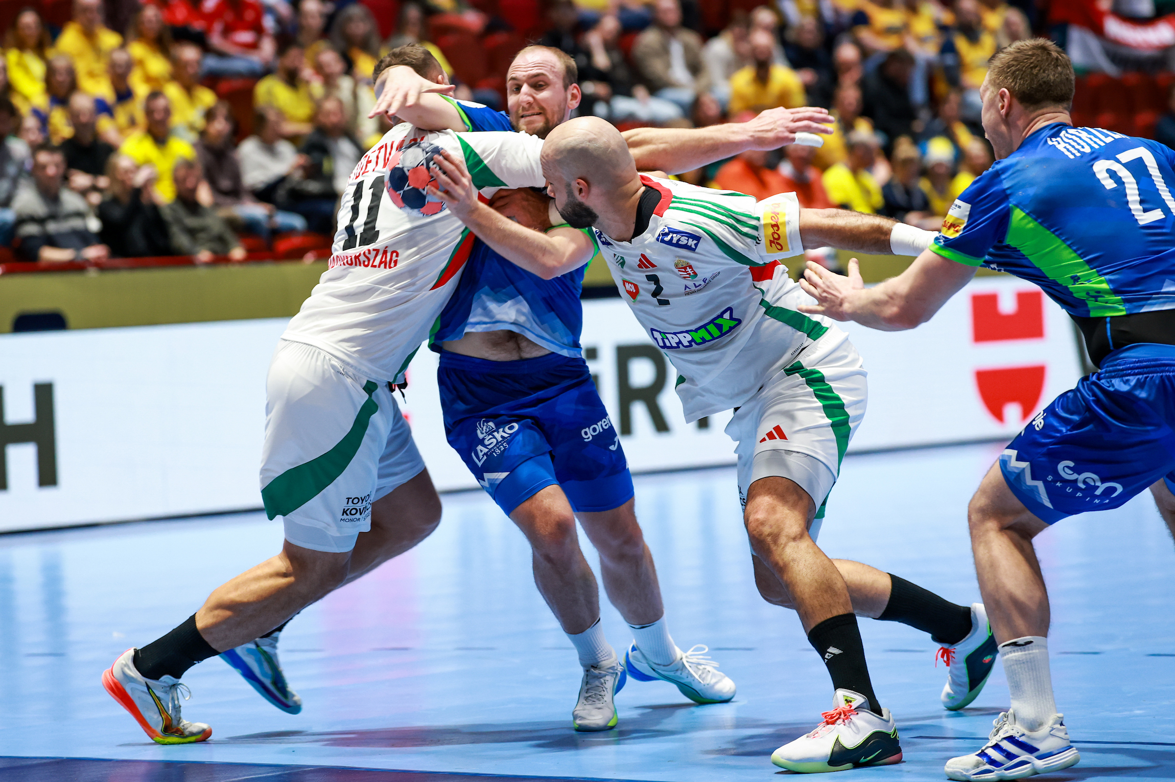 Blaž Janc drives Slovenia to first Men's EHF EURO 2026 main round win