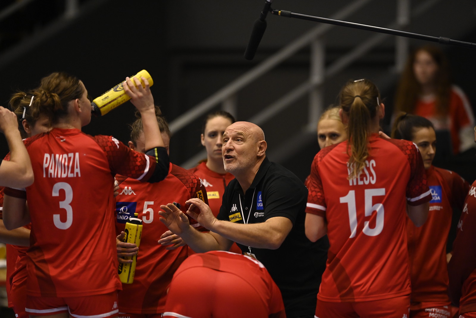 Pandza embarks on double mission