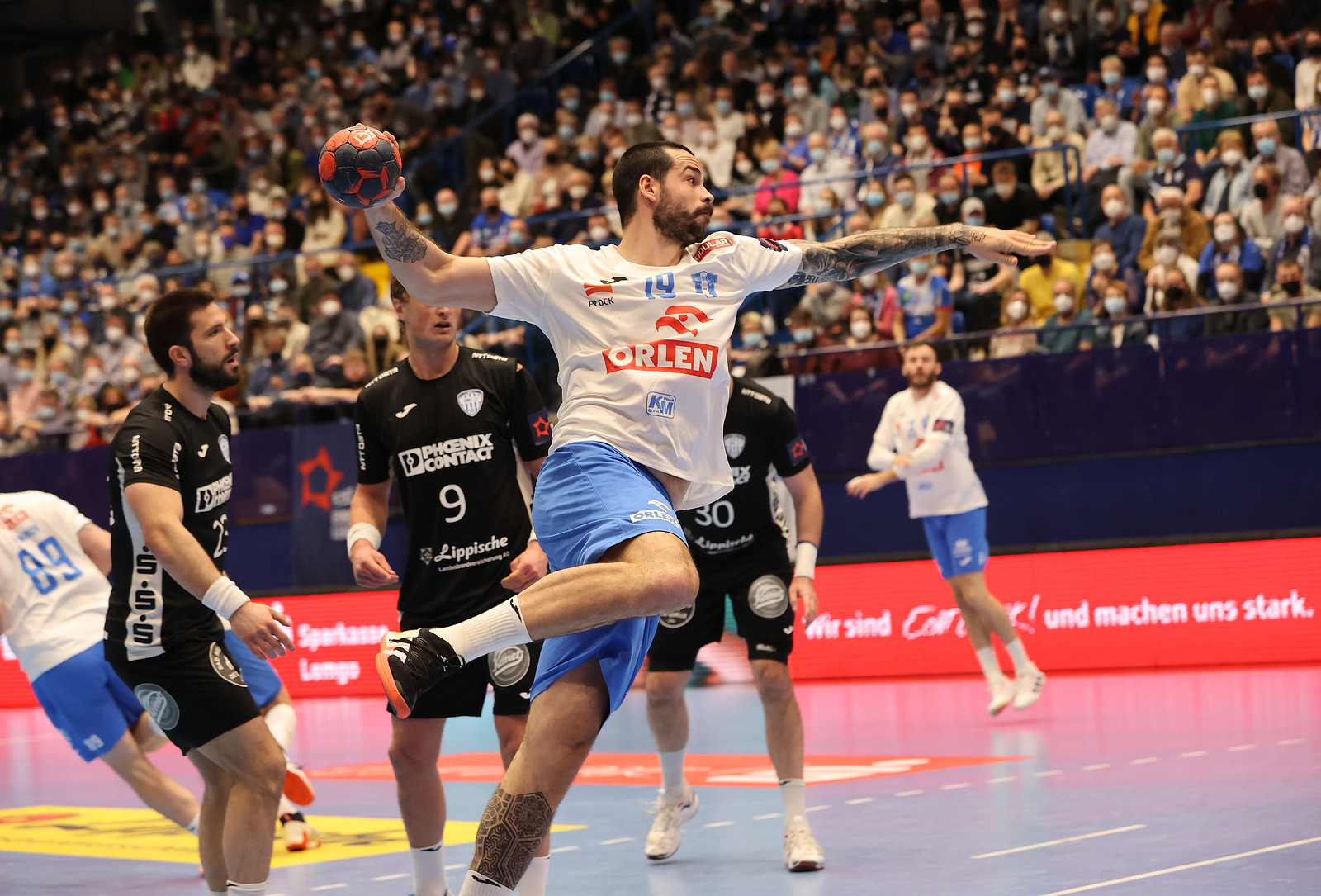Coverage of EHF European League Men 2021-22 Last 16 Leg 2