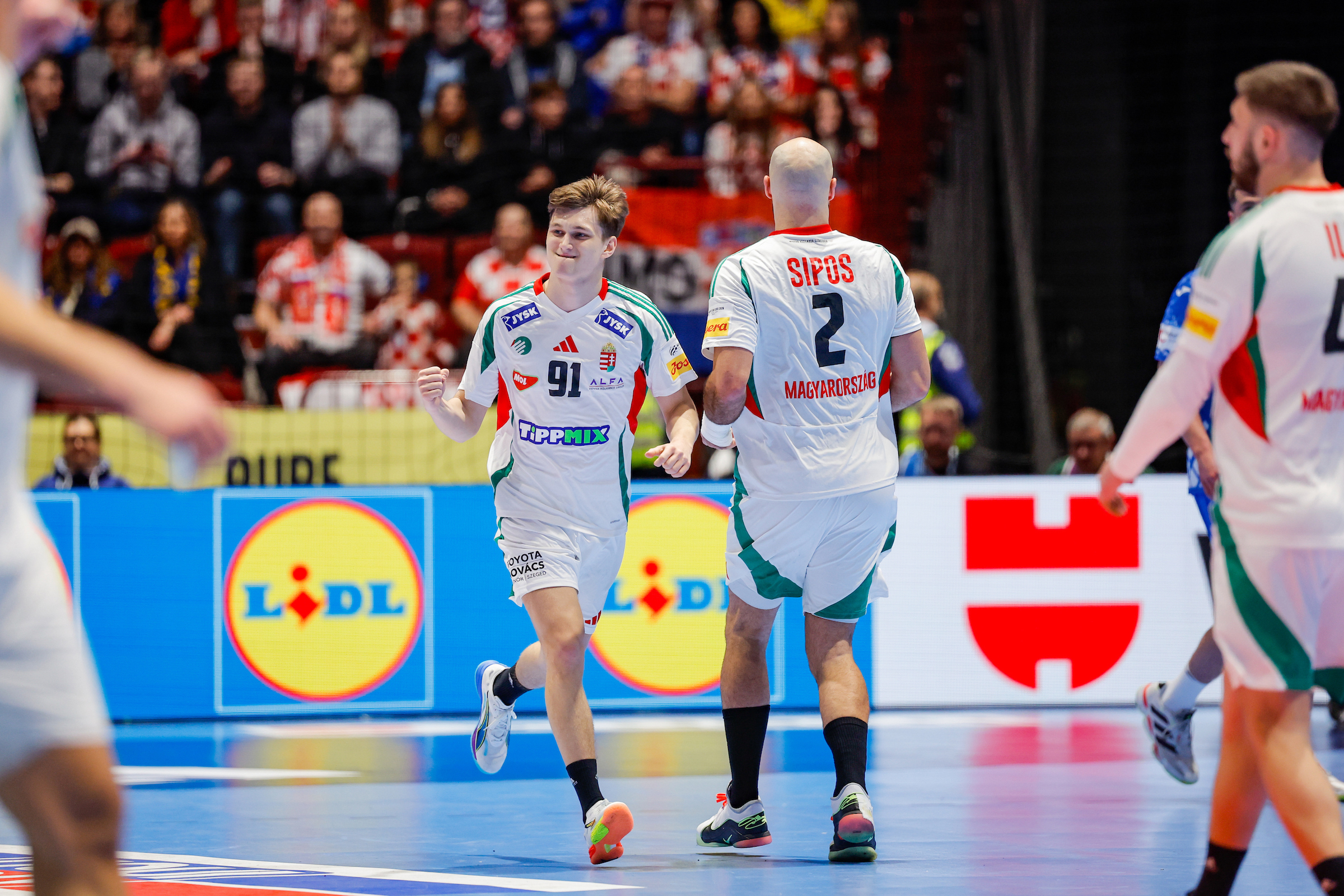 Handball EURO: Croatia secure 10th semi-final berth