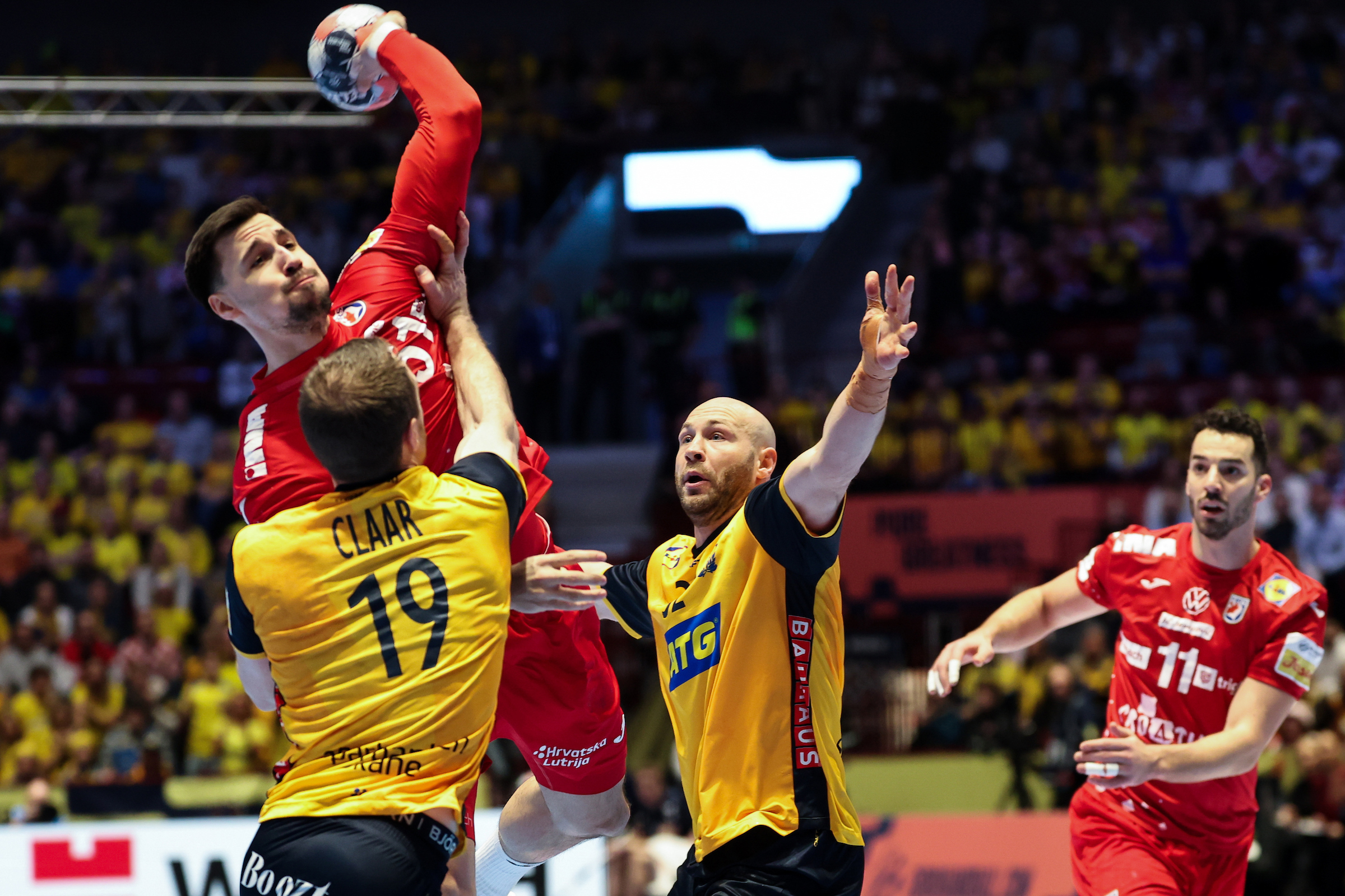 Sweden stay perfect against Croatia; win Men's EHF EURO 2026 group E