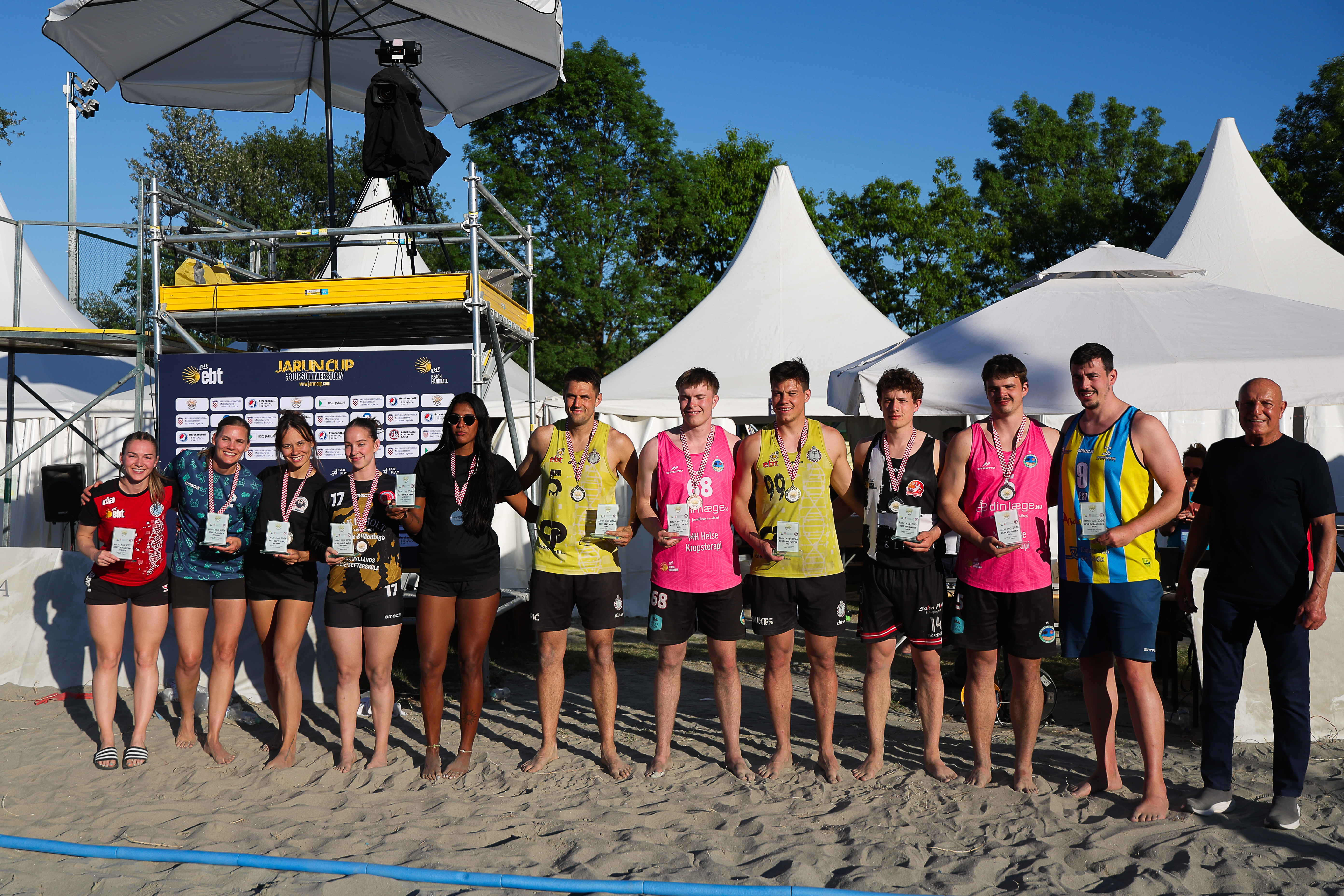 Sensational Jarun Cup 2026 set the tone for beach handball season