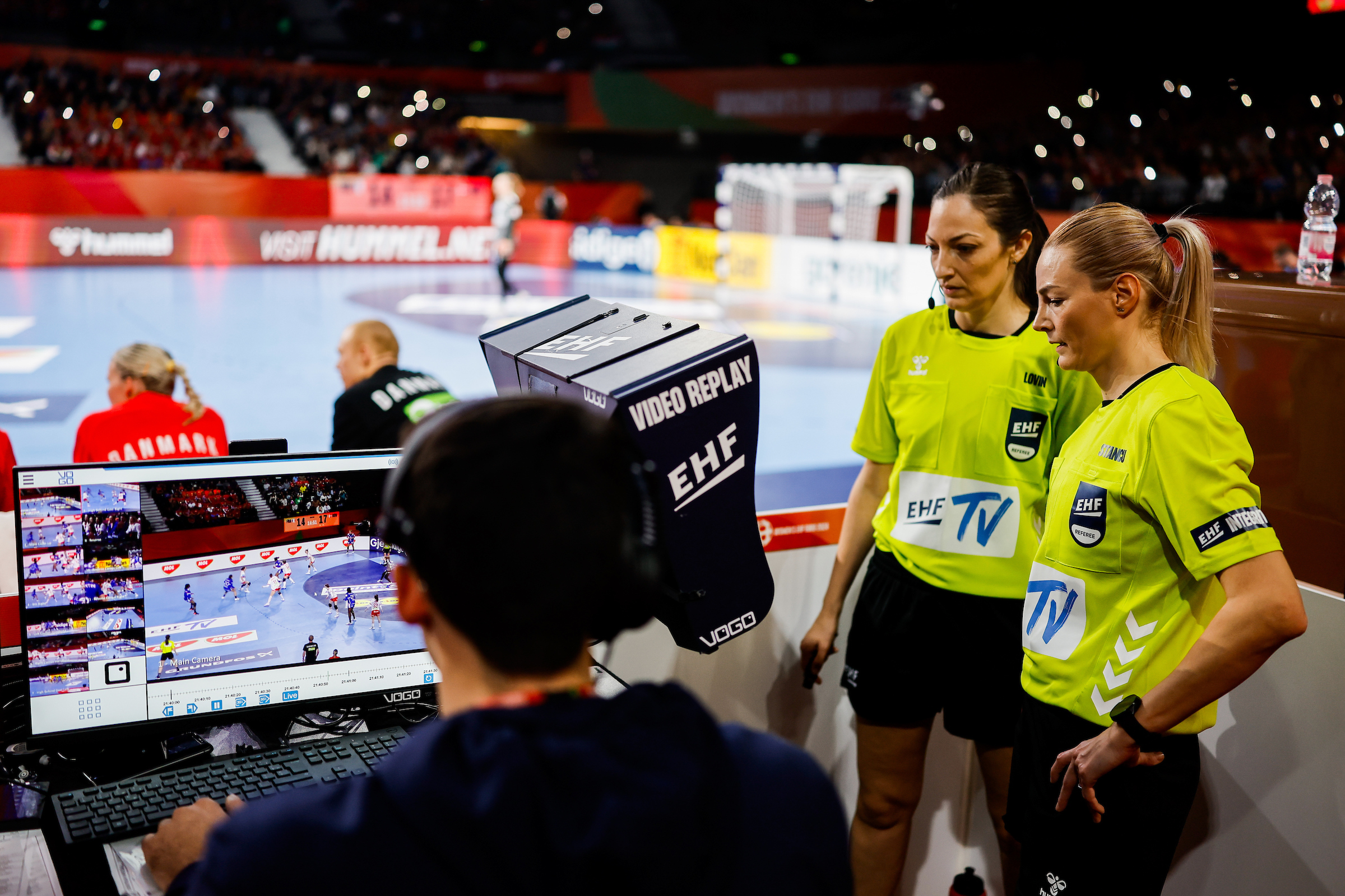 Video replay enhancing image of handball, analysis finds